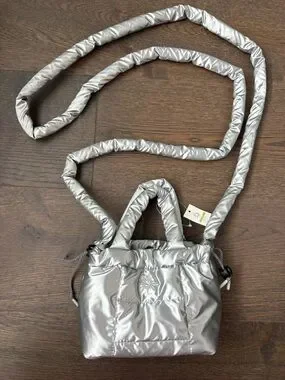 aerie | Bags | Offline By Aerie Puff Love Mini Cinch Crossbody Bag Long ...